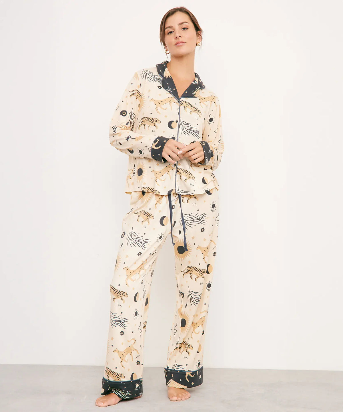 Set Pijama Largo Mystic Tiger